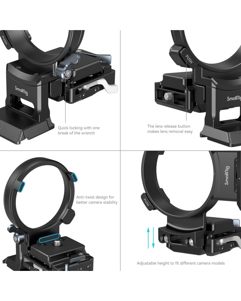 SmallRig Rotatable Horizontal-to-Vertical Mount Plate Kit for Sony a7 III /a7 IV/a7R III/a7R IV ...